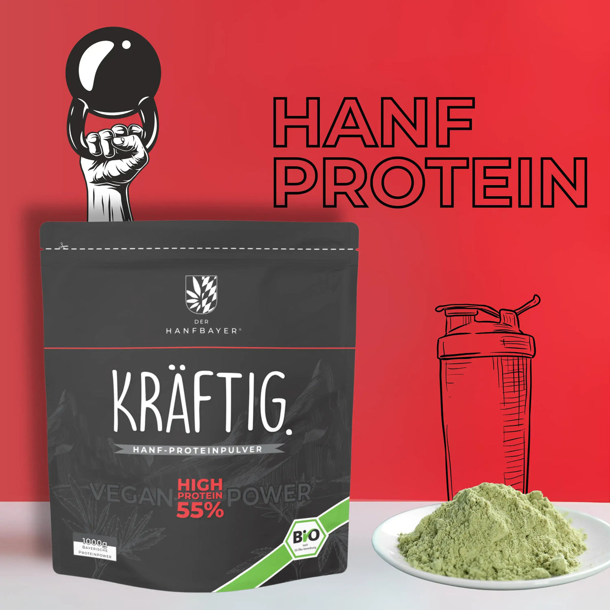 Hanfprotein kaufen - der Hanfbayer – Der Hanfbayer